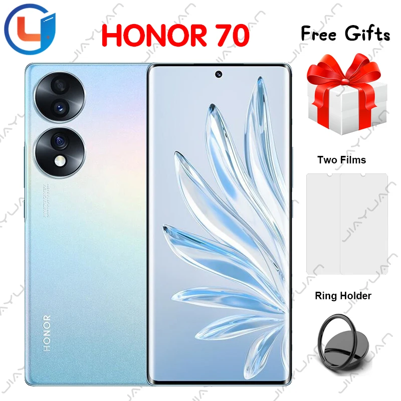 Original Honor 70 5g Mobile Phone 6.67 Inch Screen 120hz Snapdragon ...