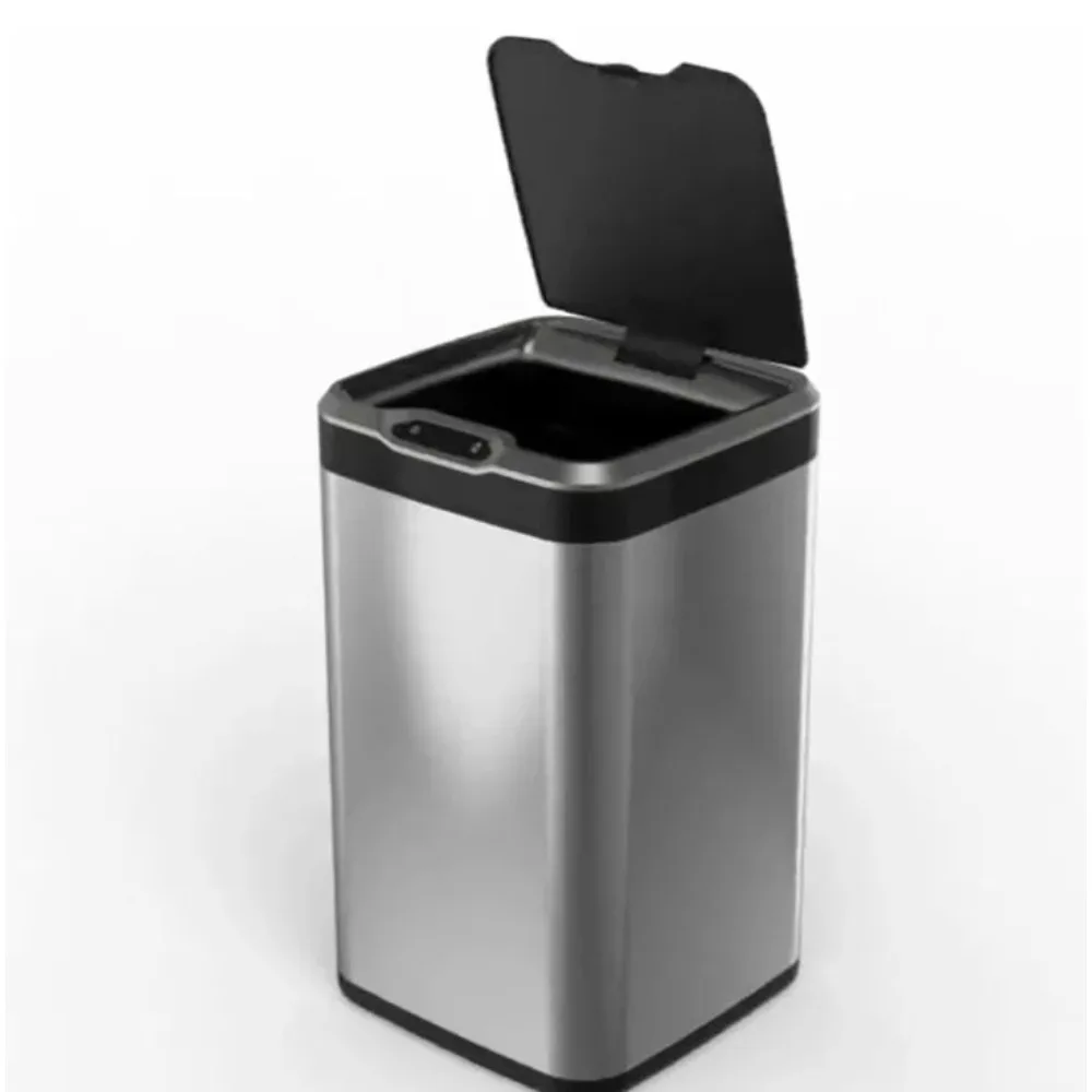 3 4 gal Stainless Steel Motion Sensor Bathroom Trash Can jpg 3 4 gal Stainless Steel Motion Sensor Bathroom Trash Can jpg