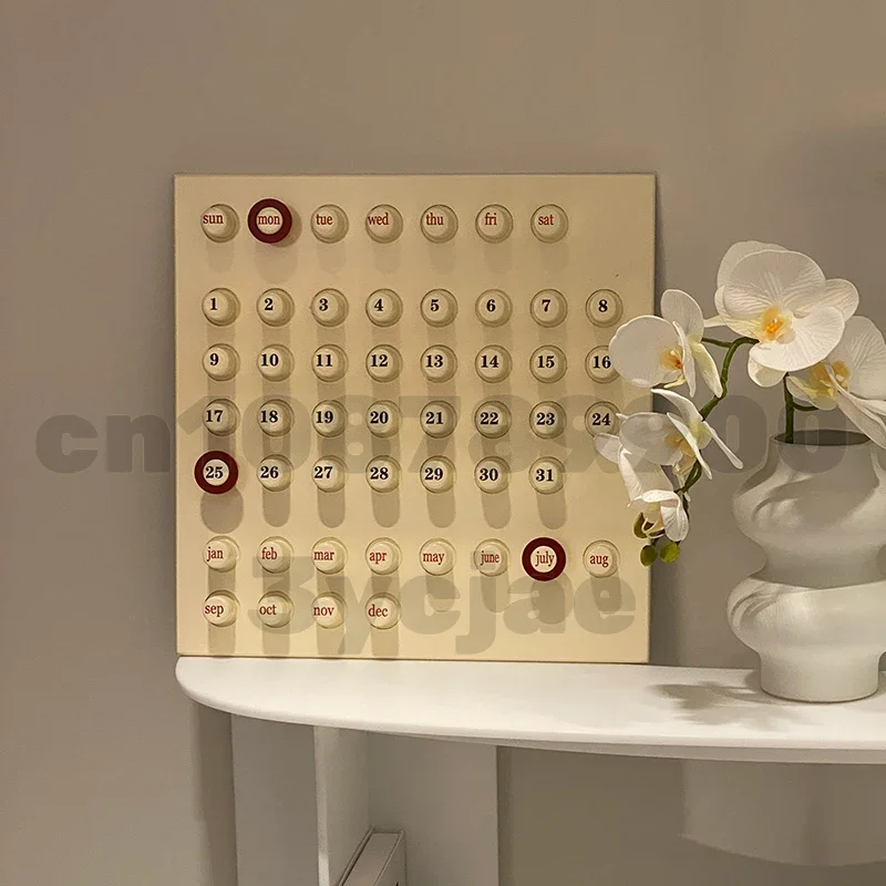 Ring-Desk-Calendar-Colorful-Wall-ABS-Plastic-INS-Creative-Medieval ...