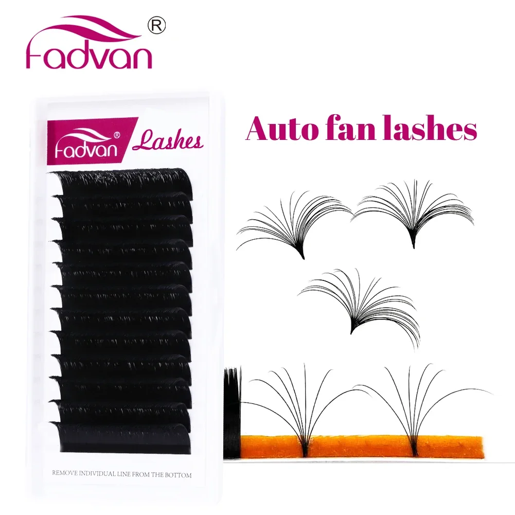 Fadvan 1 Second Easy Fanning Makeup Lashes Extension False Eyelash ...