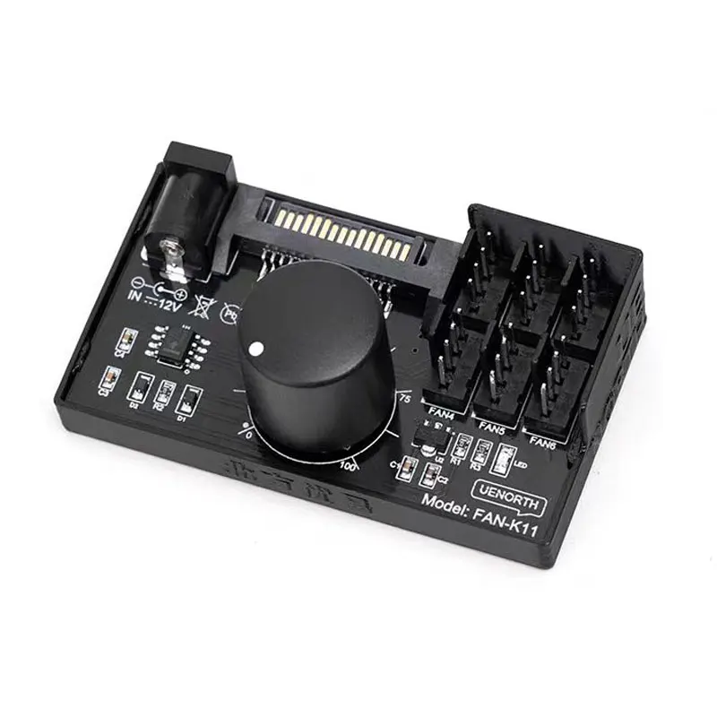 Angitu-Computer-Fan-Speed-Controller-High-Power-Hub-Sata-DC-Power ...