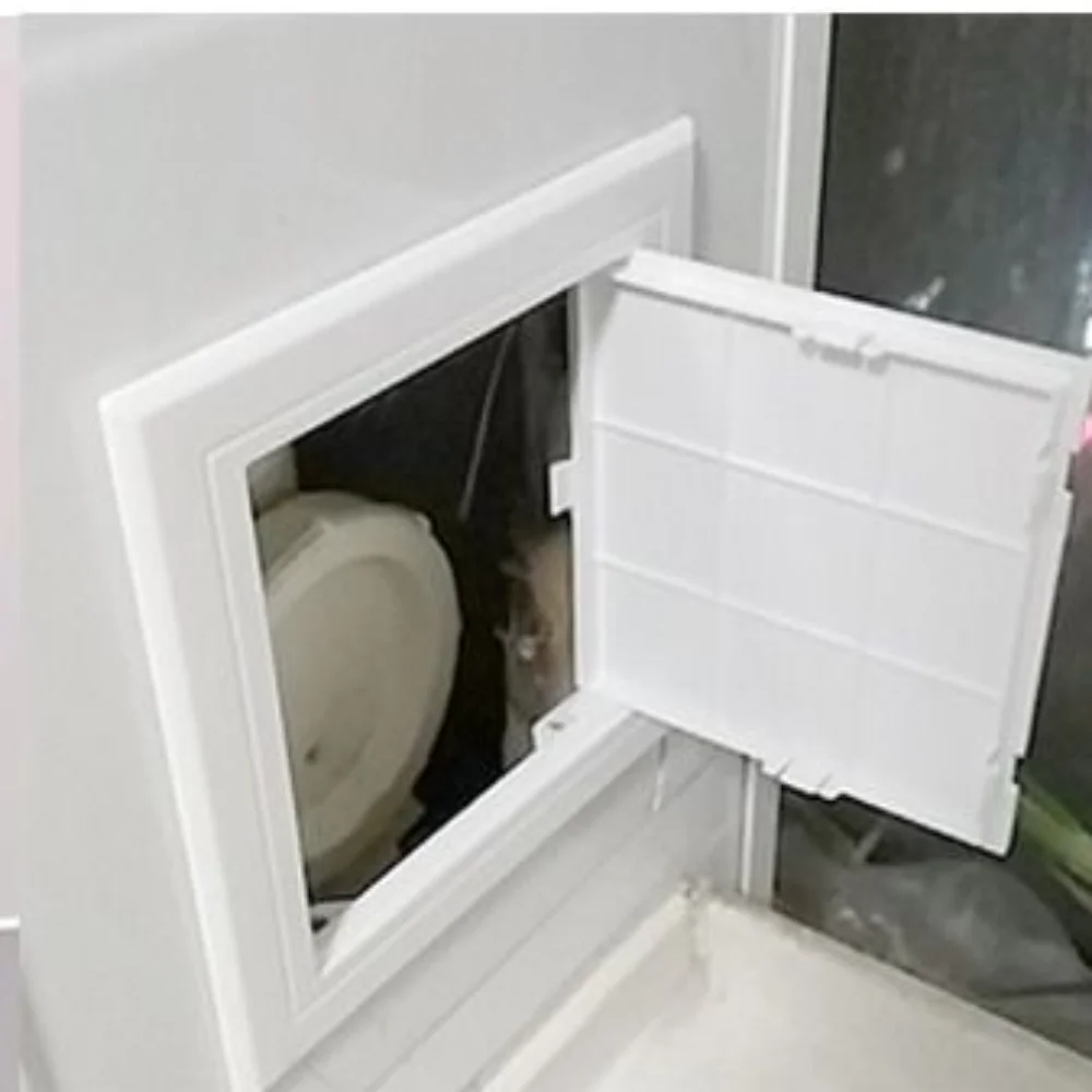 Mew-Panel de acceso blanco para puerta, cubierta de solapa de apertura ...