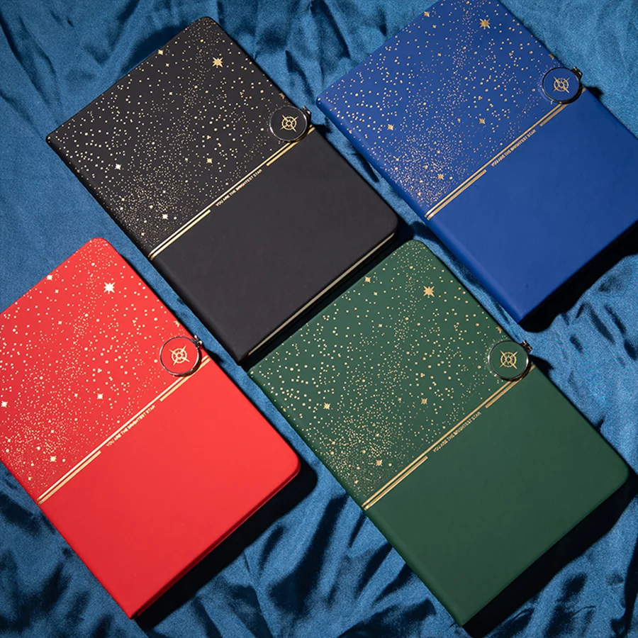 Starry Sky Notebook A5 Multi Color 200 Page Hot Selling Office High ...