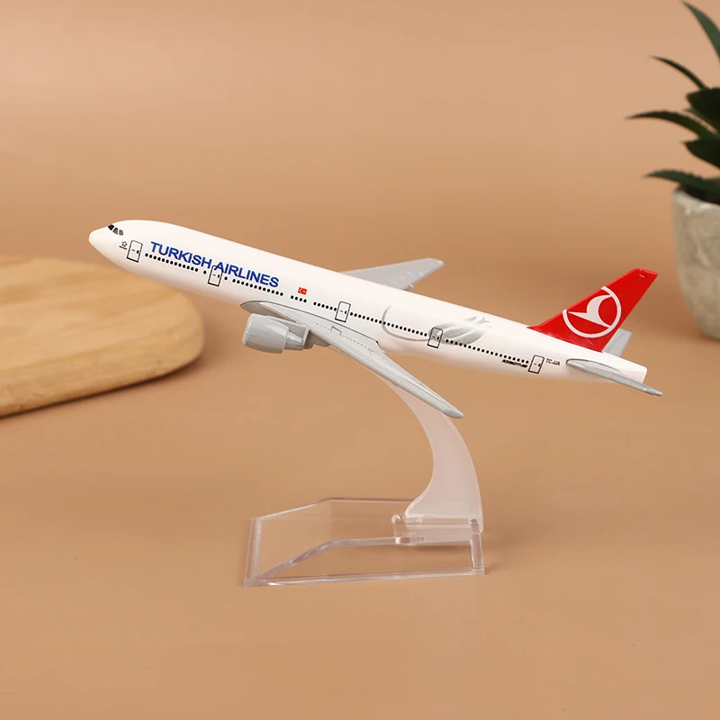 16CM-T-rkiye-Airlines-Boeing-777-Alloy-Airplane-Model-Scale-1-400-Metal ...