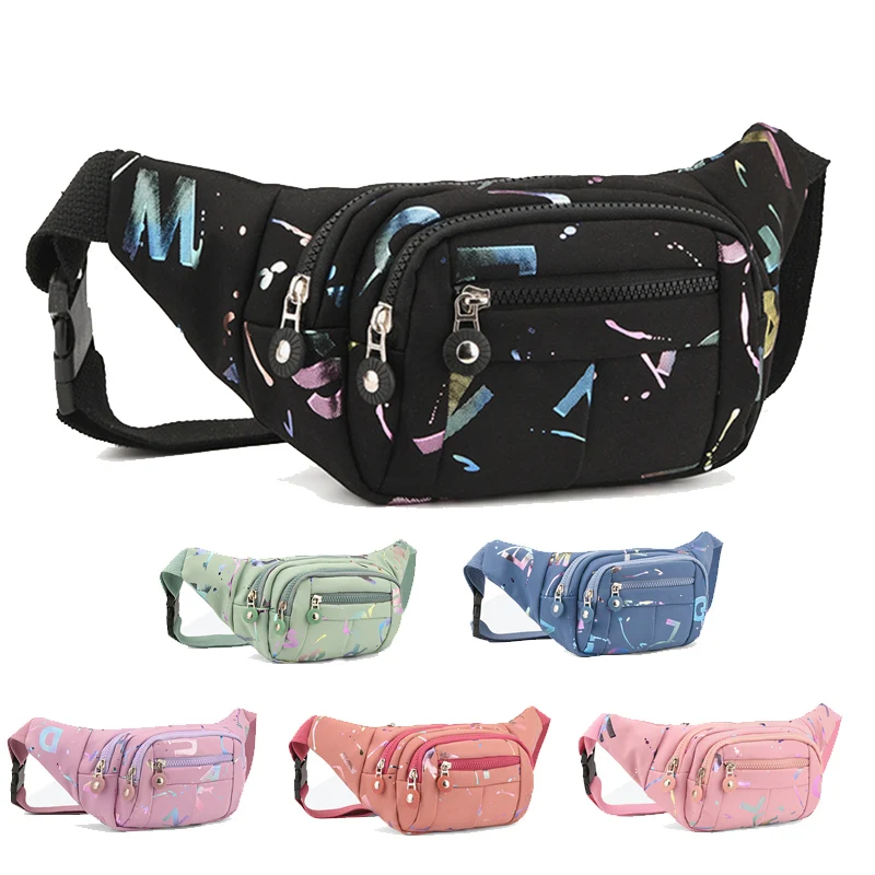 Sac-banane-en-nylon-avec-fermeture-clair-pour-femme-sac-banane-pour ...