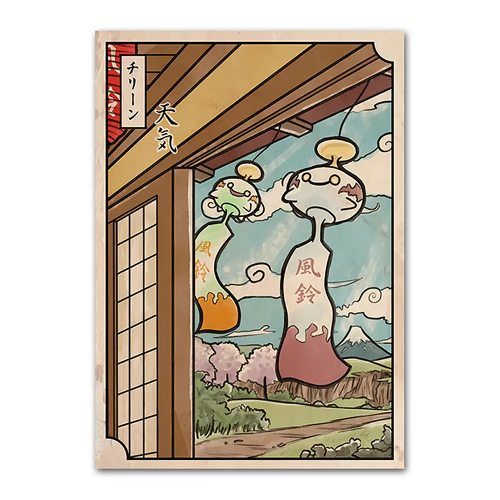 Tríptico de estilo vintage de Pokémon, Pokémon Pikachu, Kabi Beast ...