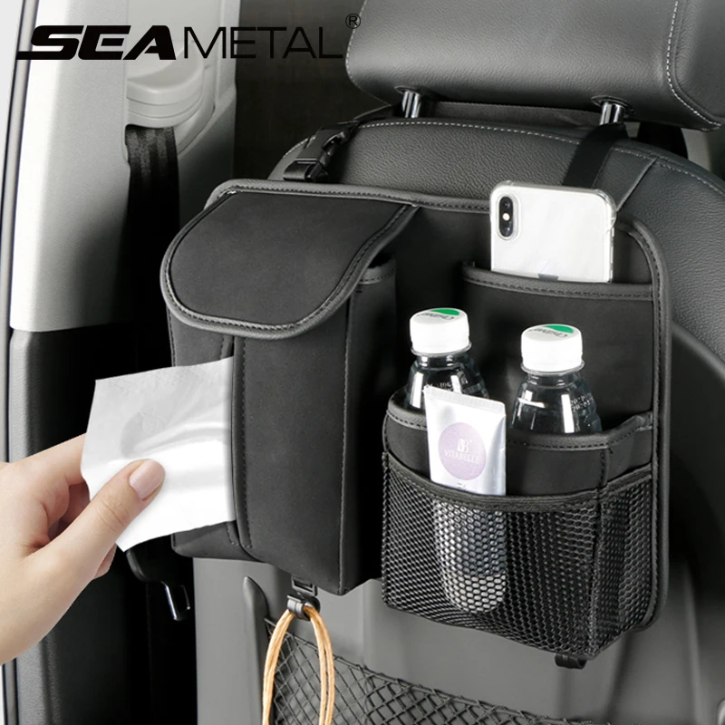 SEAMETAL-Car-Seat-Back-Bag-Interior-Back-Seat-Tissue-Holder-Automobiles ...