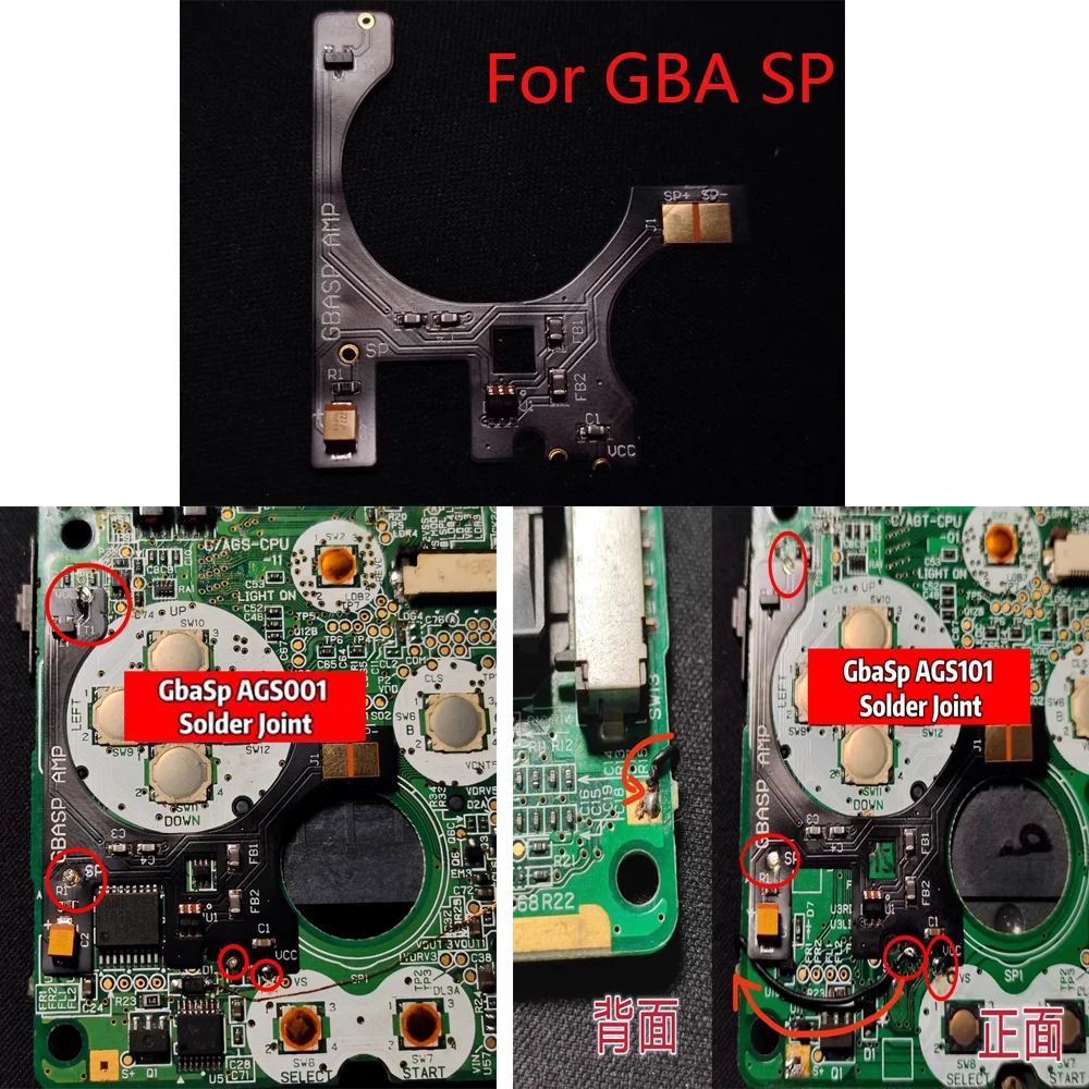 M-dulo-de-mejora-de-sonido-y-Audio-para-Nintendo-GameBoy-Advance-SP ...