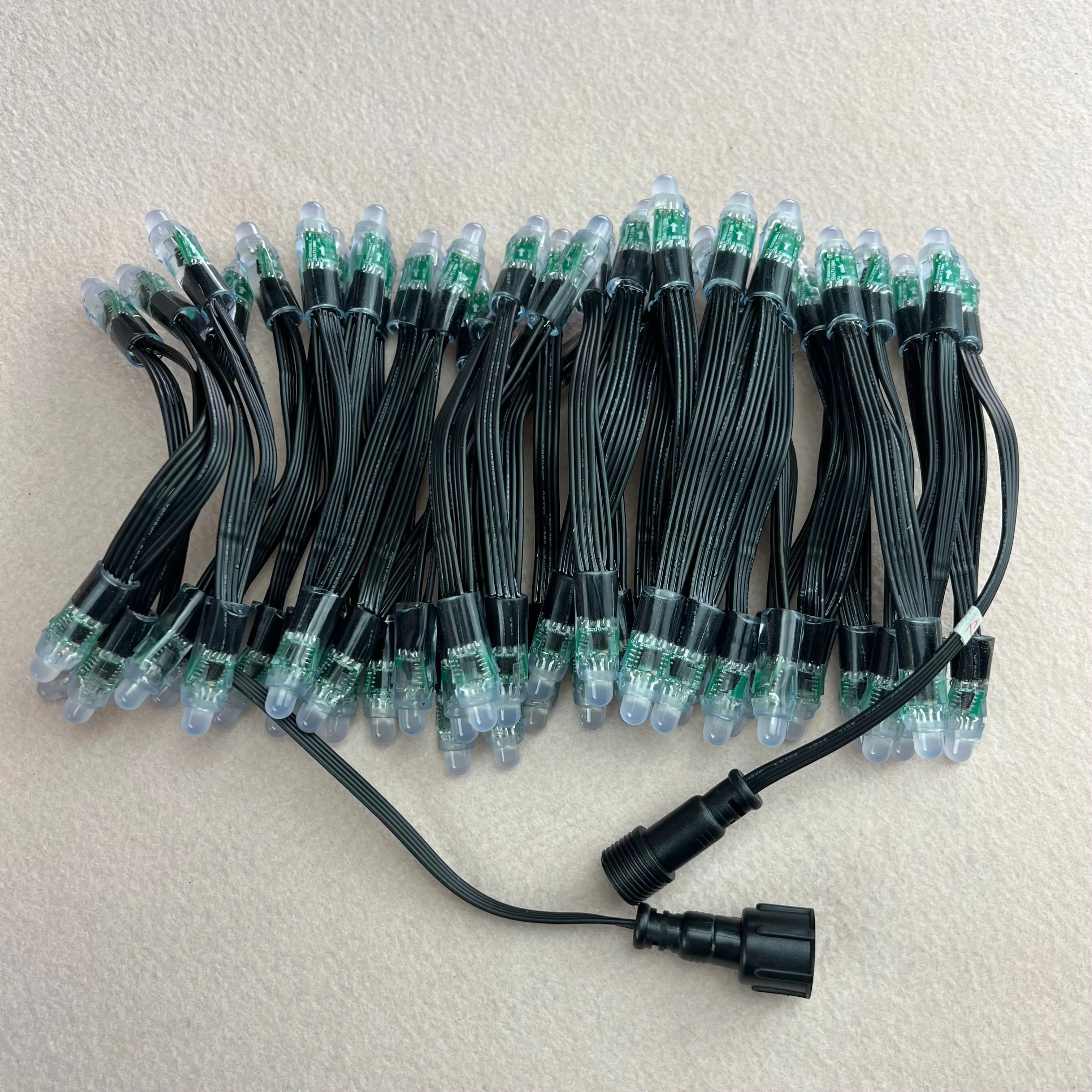 100ct-string-DC12V-GS8208-addressable-RGB-full-color-led-pixel-pixel ...