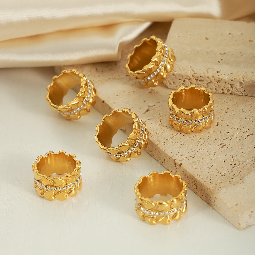 New-Fashion-Simple-Smooth-Stainless-Steel-Ring-for-Women-and-Men ...