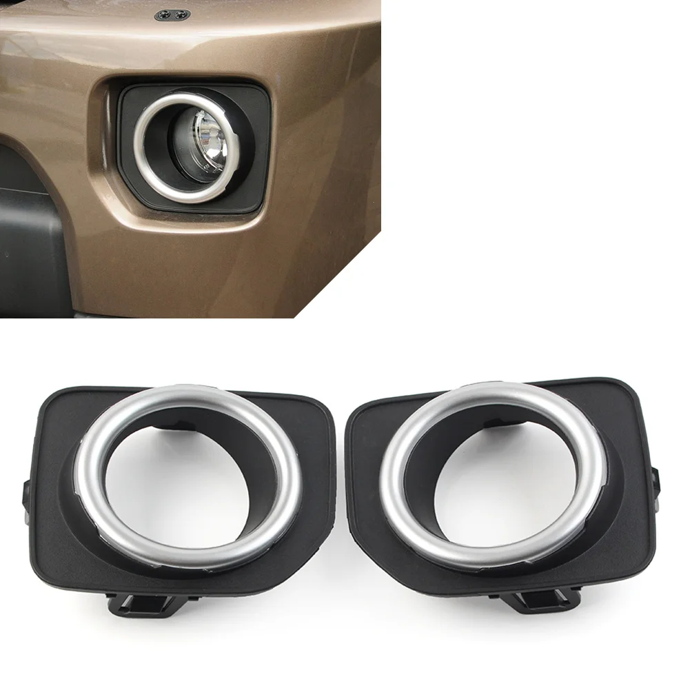 For-Discovery-4-2014-2016-Car-Front-Bumper-Fog-Lamp-Bezel-Cover-Trim ...