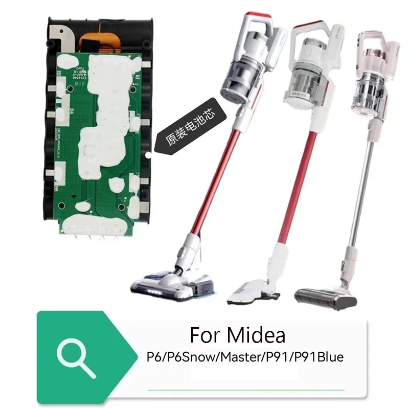 100% nuevo Original 25,2 V 2500mAh para Midea BP25220G BP25225E P6.P6 ...