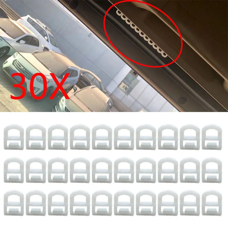 30X Car Plastic Fasteners Clip For Volvo Fm500 Auman Dongfeng J6 Truck ...