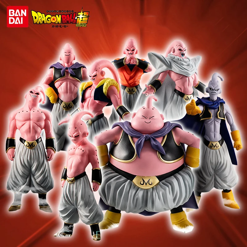 Hot 8pcs/Set Dragon Ball Z Anime Figure Majin Buu Fat Buu PVC Action ...