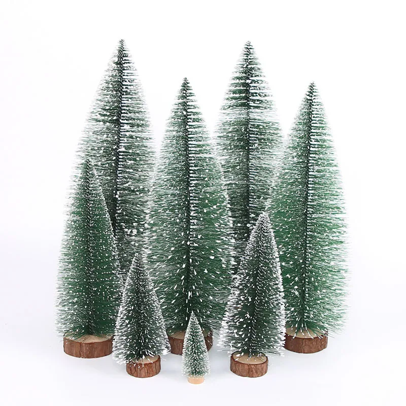 Mini-Christmas-Tree-Desktop-Decoration-DIY-Pine-Needle-Christmas ...