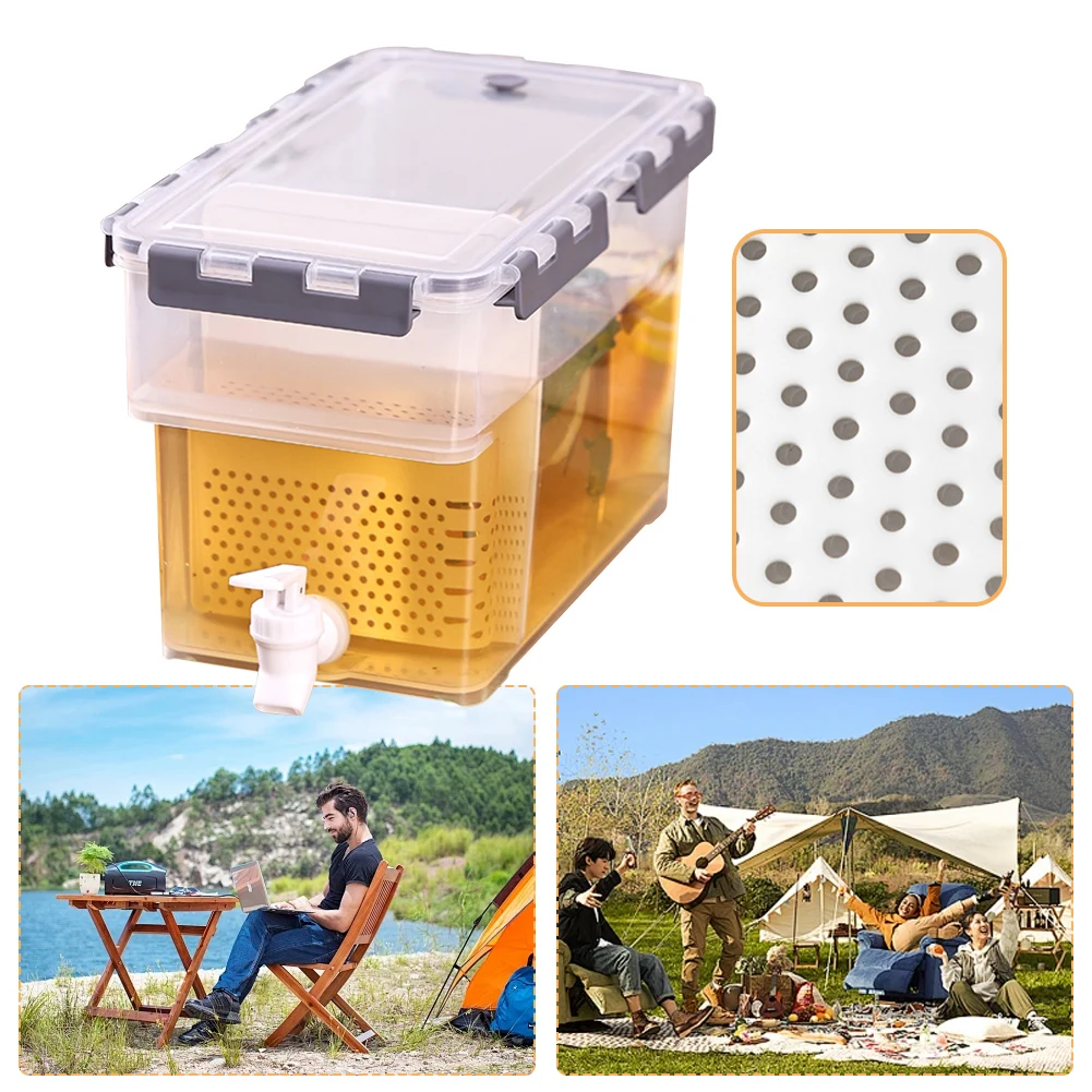 3-5-6L-Fridge-Drink-Dispenser-Large-Capacity-Water-Juice-Containers ...