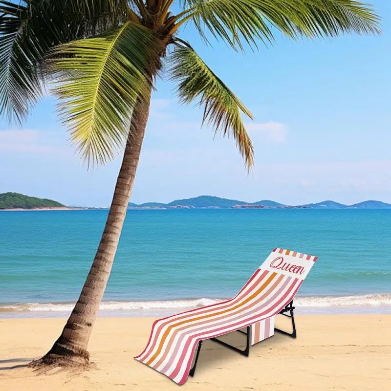 Lounge-Chair-Towel-Striped-Pool-Lounge-Towel-Microfiber-Sun-Bathing ...