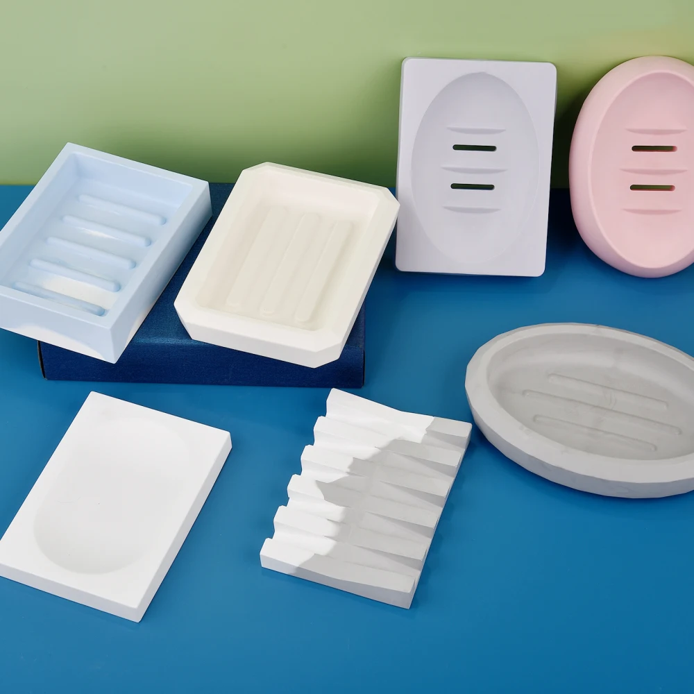 DIY Handmade Soap Holder Storage Box Mold Epoxy Resin Mold Soap Dish ...