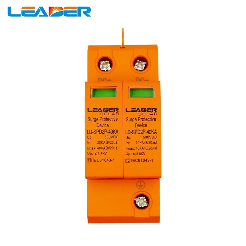 CE-Approved-2P-DC-500V-1000V-20-40KA-SPD-House-Surge-Protector ...