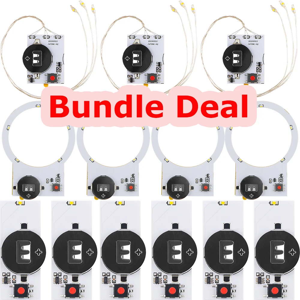 Bundle-Deals-Halo-Lights-warm-wei-e-LED-Leuchten-f-r-DIY-Scrap-booking ...