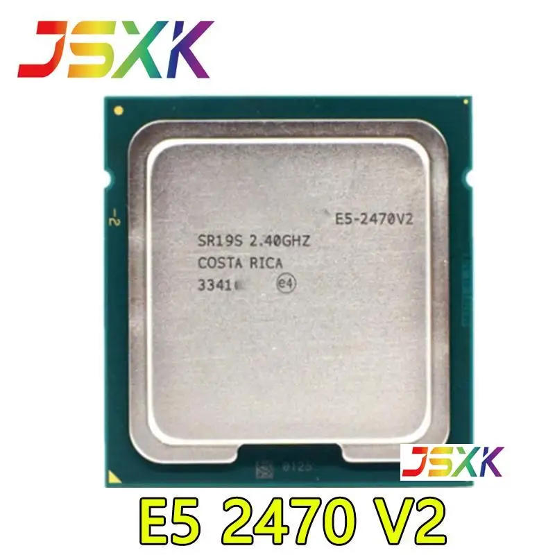 for Used Intel Xeon E5 2470v2 E5 2470 v2 2.4GHz Ten Core Twenty Thread ...