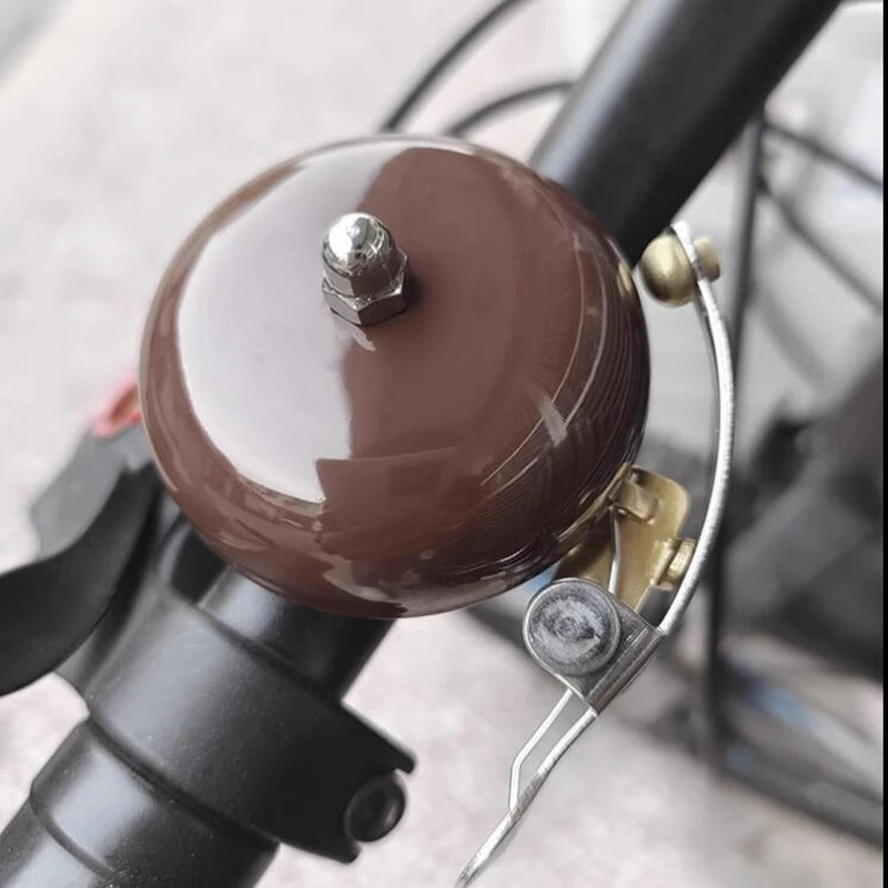 Bike-Bell-Vintage-Ringing-Bell-Aluminum-Silver-Coffee-Brown-Bike-Bell ...