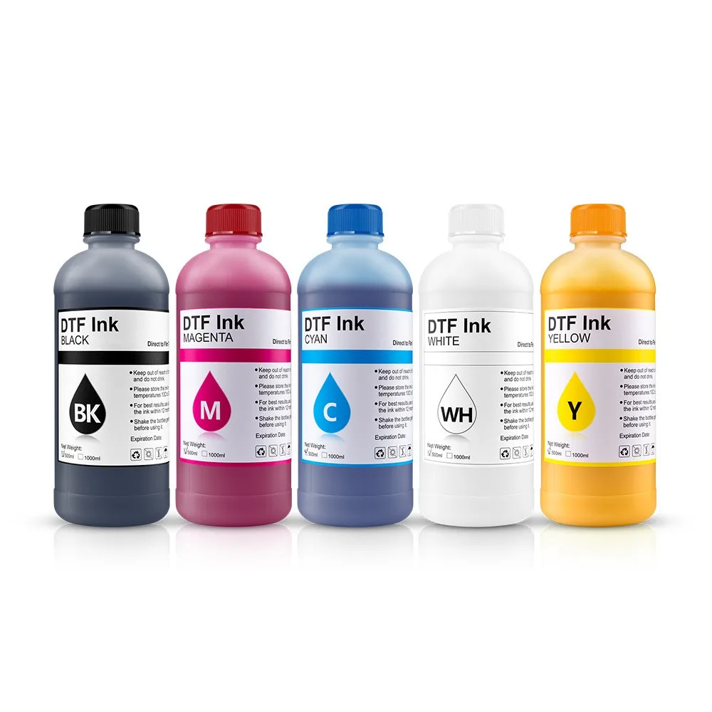 500ml-White-DTF-Ink-Eco-DTF-Ink-For-Epson-L1800-L800-L805-I3200-7880 ...