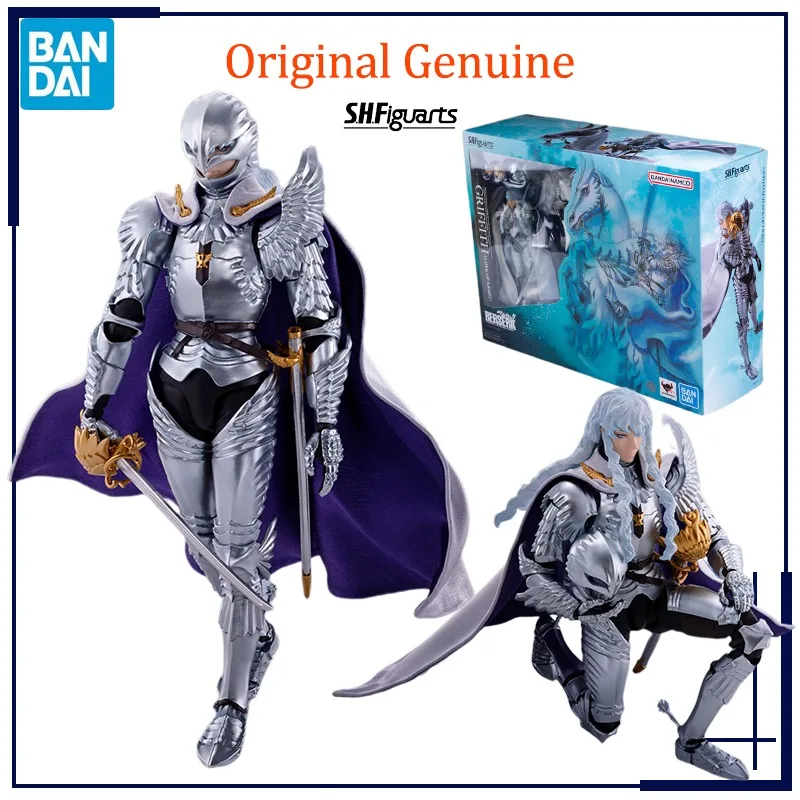 Original-Genuine-Bandai-Anime-BERSERK-Griffith-HAWK-OF-LIGHT-SHF-Model ...