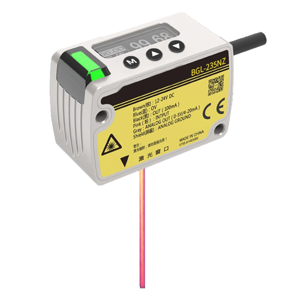 Sensor-de-distancia-de-desplazamiento-l-ser-medici-n-de-espesor-Sensor ...