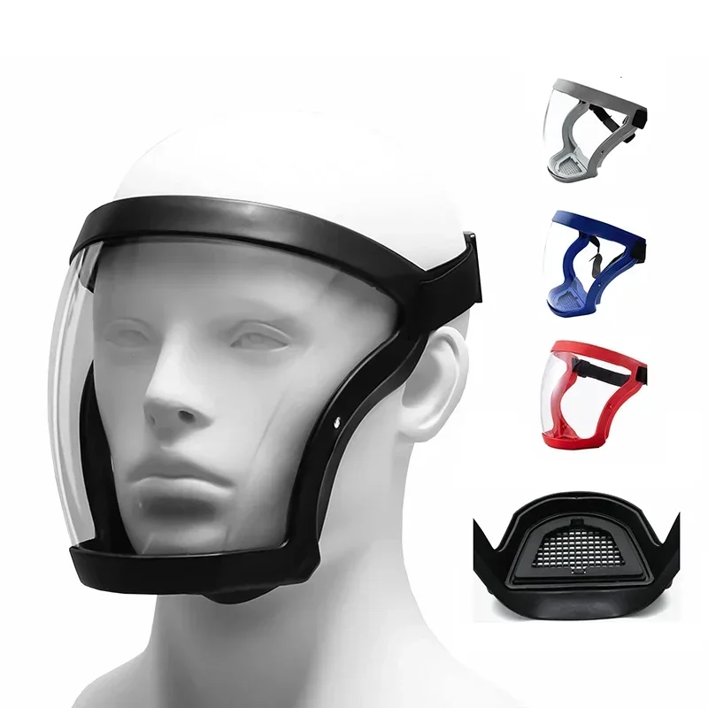 Face-Shield-Transparent-Protective-Oil-splash-Proof-Mask-Splash-proof ...