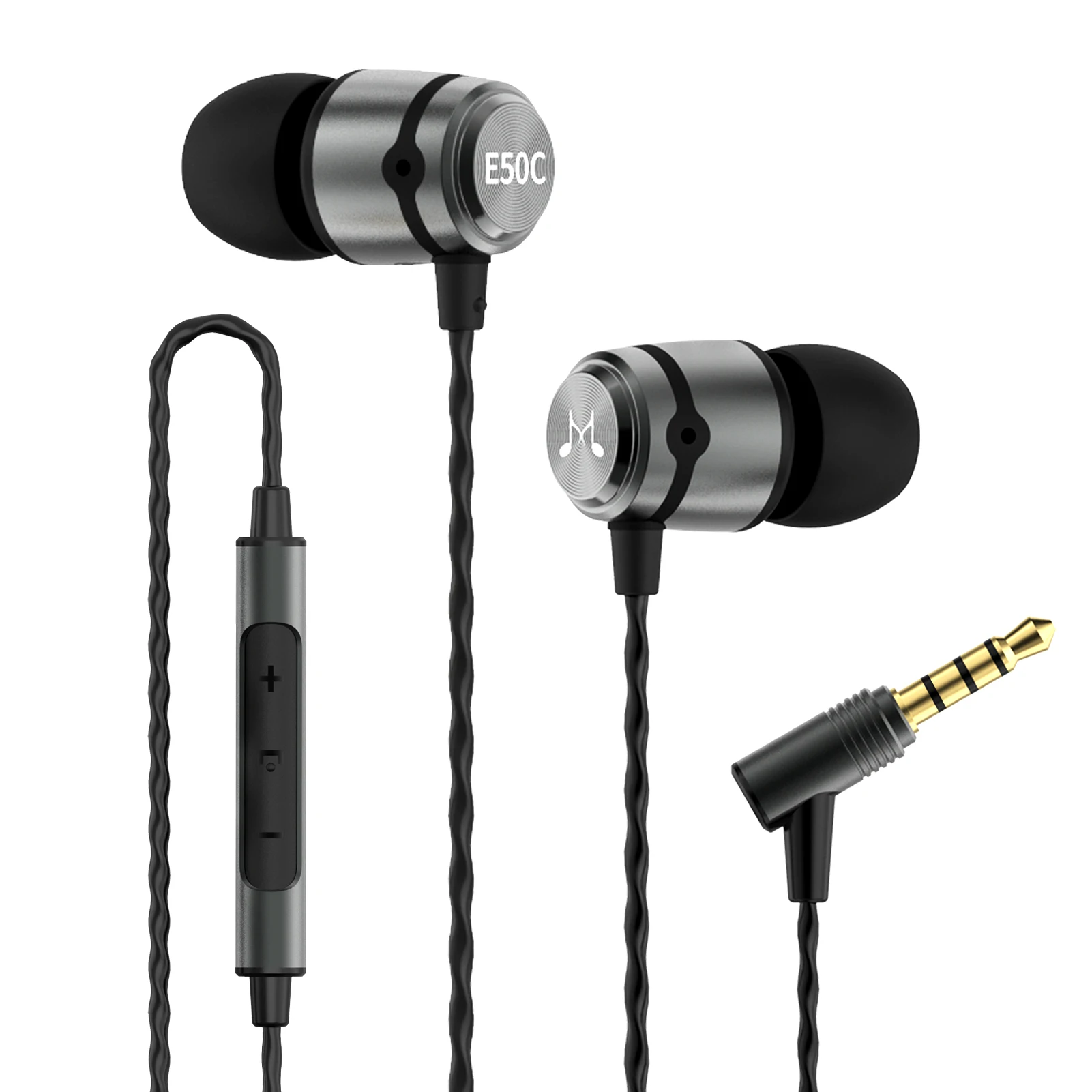 Soundmagic e50c fones de ouvido intra auriculares com fio e microfone ...