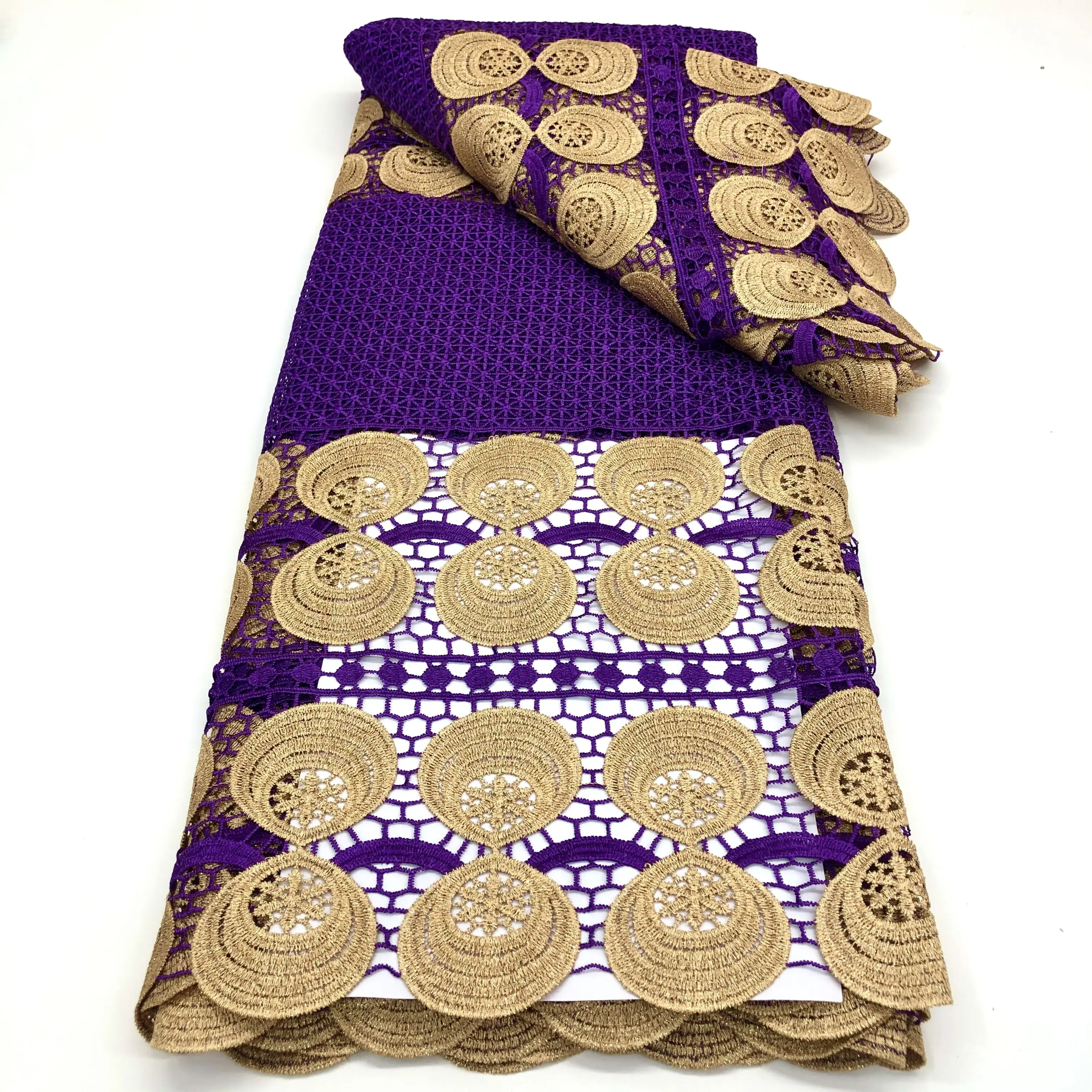 Water-Soluble-Nigerian-Lace-Fabrics-Guipure-Cord-Lace-High-Quality-Lace ...