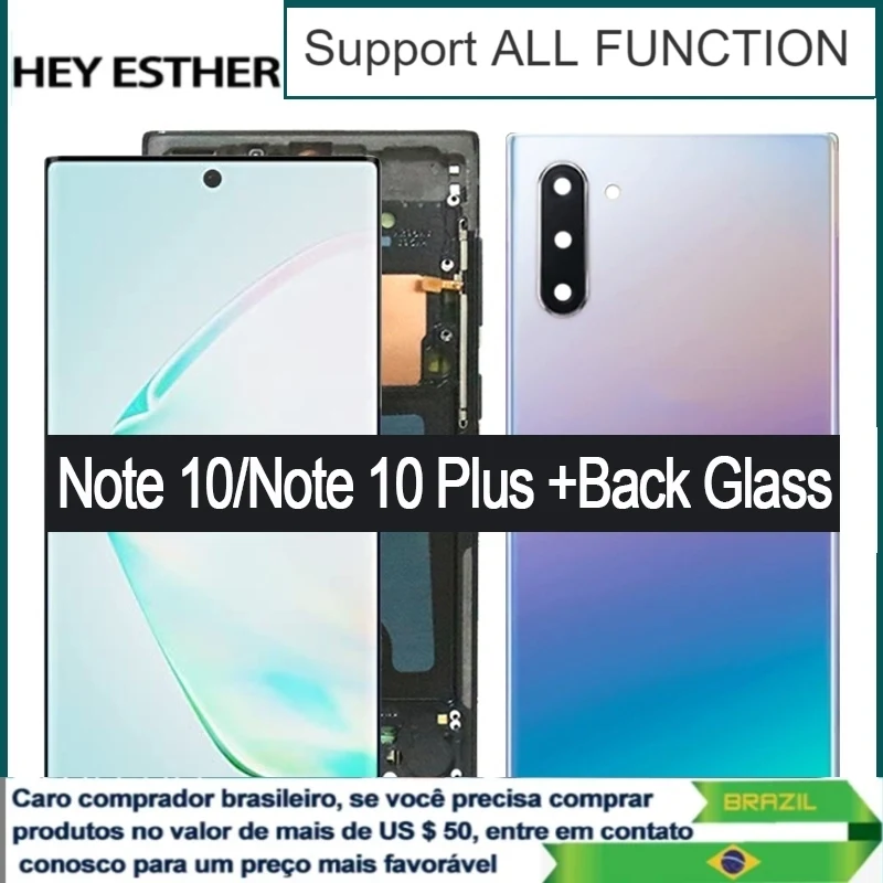 AMOLED-LCD-screen-for-Samsung-Note-10-Note-10-Plus-touch-screen-with ...