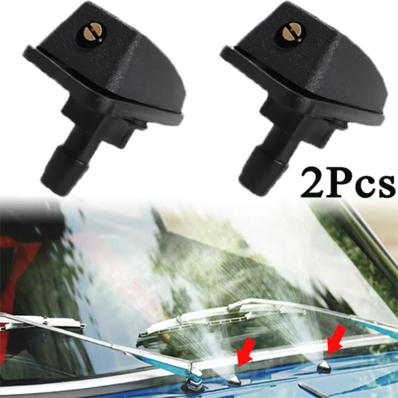 2Pcs-Car-Windshield-Wiper-Nozzle-Universal-Jet-Sprayer-Kit-Sprinkler ...