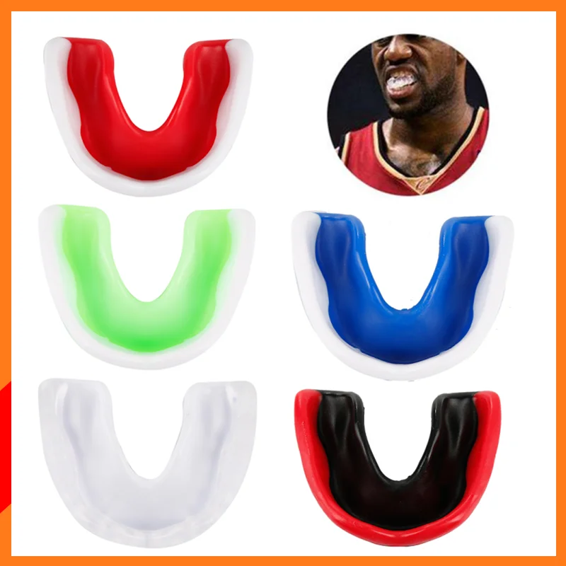 Sport Mouth Guard Teeth Protector Adults Mouthguard Tooth Brace ...