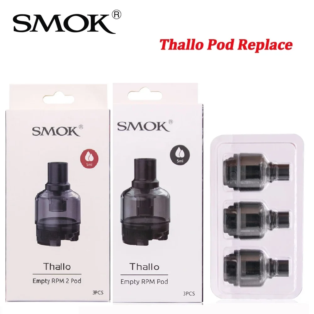 Original-SMOK-Thallo-Vape-Pod-Cartridge-for-Thallo-S-KIT-RPM-2-Coil ...