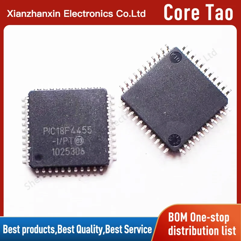 1pcs-lot-PIC18F4455-I-PT-PIC18F4455-TQFP-44-Microcontroller-chips-in ...