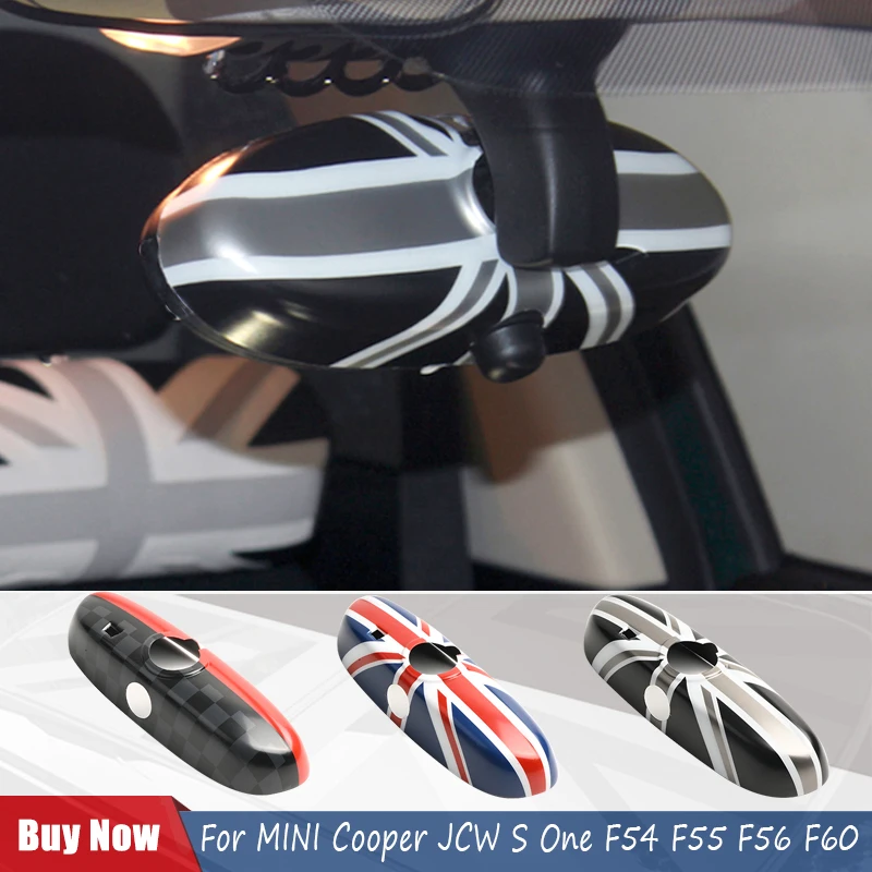 The-Black-For-MINI-Cooper-F54-F56-F55-F57-F60-Car-Rear-View-Mirror ...