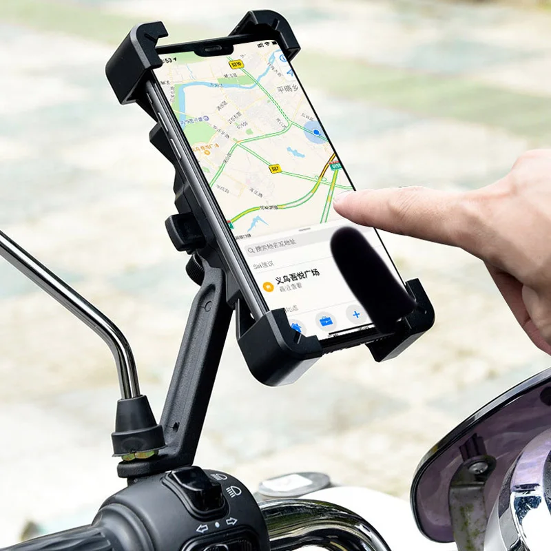 Bike Phone Holder Bicycle Mobile Open Motorcycle Support Mount Iphone ...