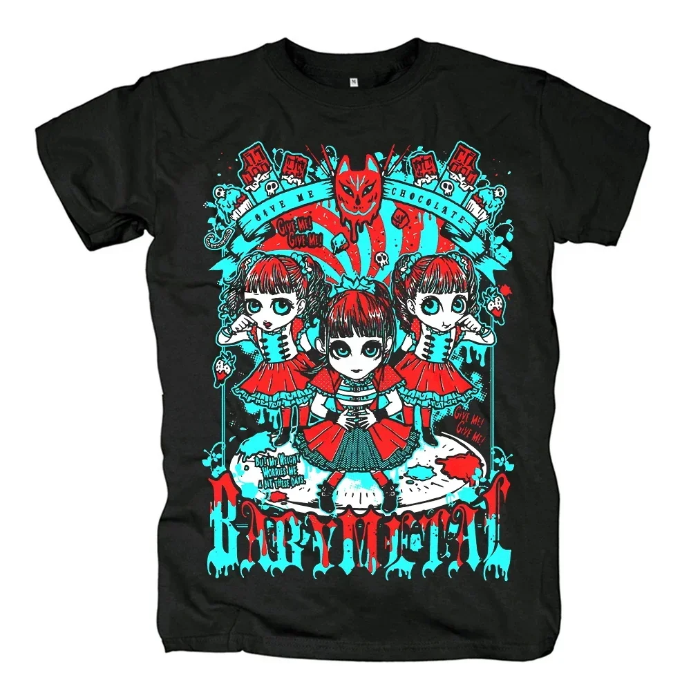 BABYMETAL-Graphic-T-Shirt-Plus-Size-Men-Women-100-Cotton-O-Neck-Casual ...