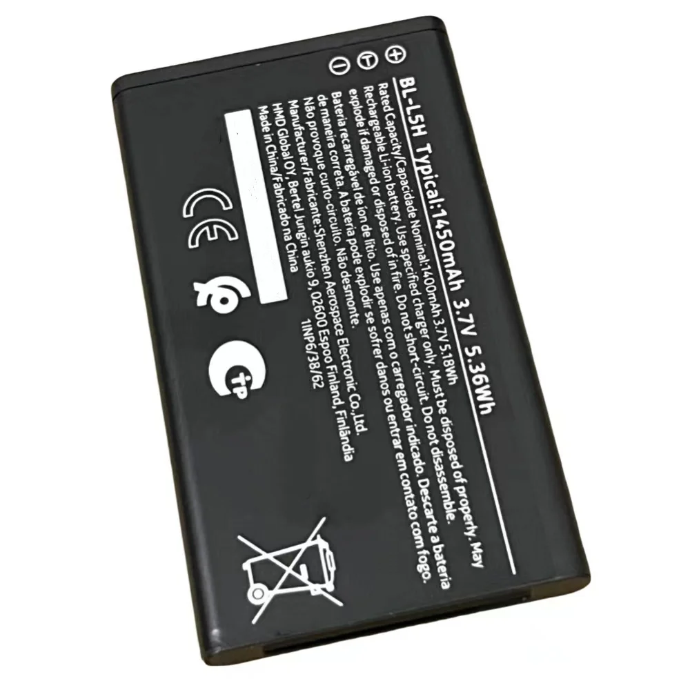 1450mAh-BL-L5H-Battery-For-Nokia-BLL5H-105-4G-110-4G125-150-2023 ...