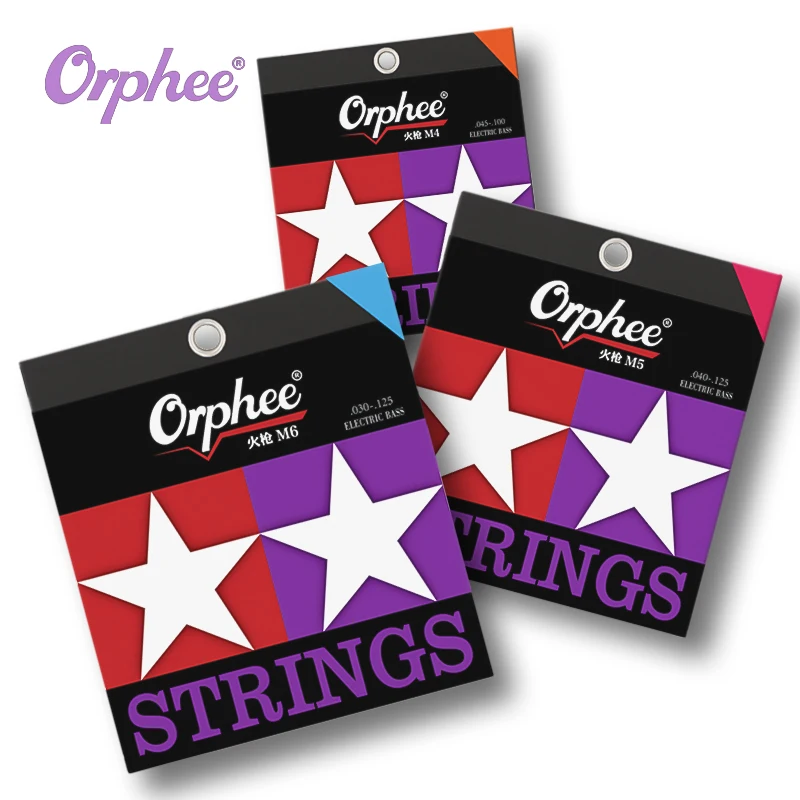 Orphee-Strings-for-Electric-Bass-Guitar-M-Series-3-Types-Pure-Nickel ...
