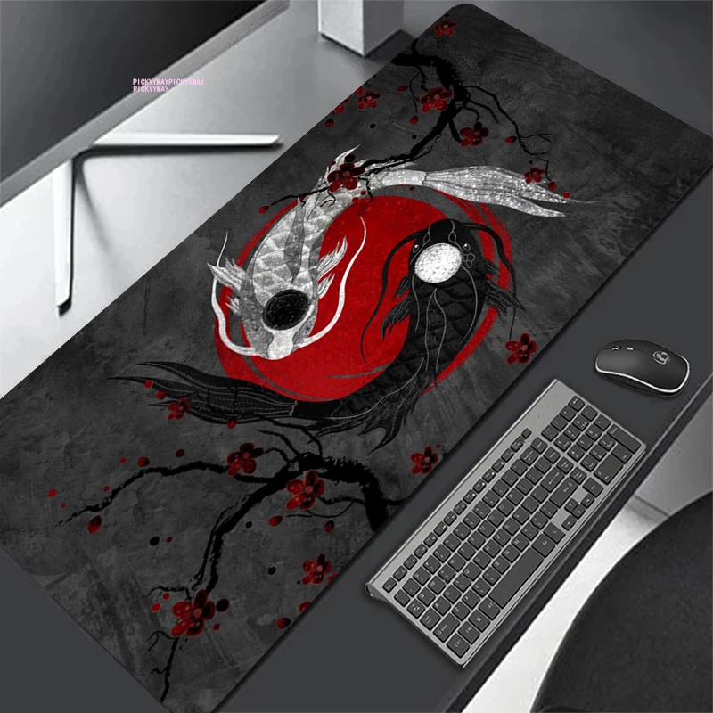 Mouse Pads Fish Taichi Neutral Table Mats Computer Mousepad Company Big ...