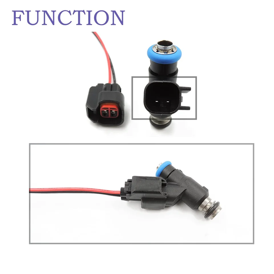 Fuel Injector Plug Aazon.co: 8 Pcs Fuel Injector Connector Pigtail ...