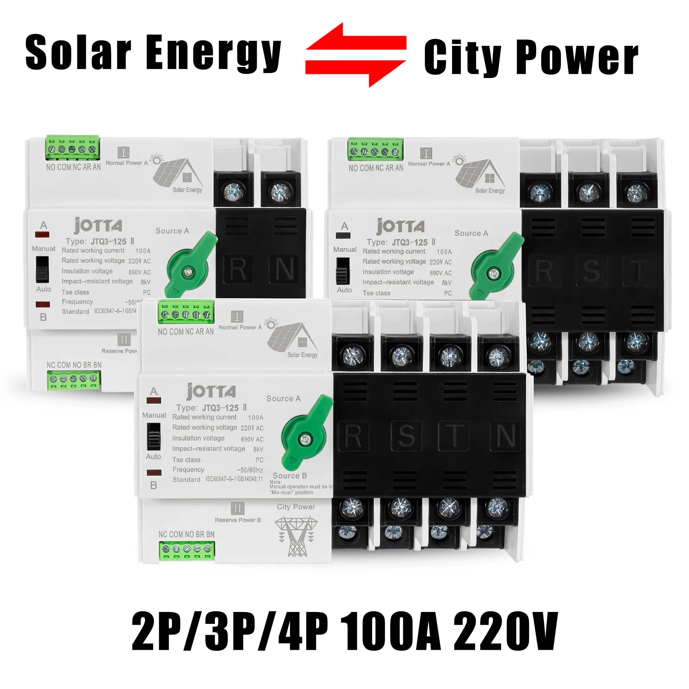 JOTTA-Solar-Energy-Type-PV-System-ATS-Automatic-Transfer-Switch-For ...
