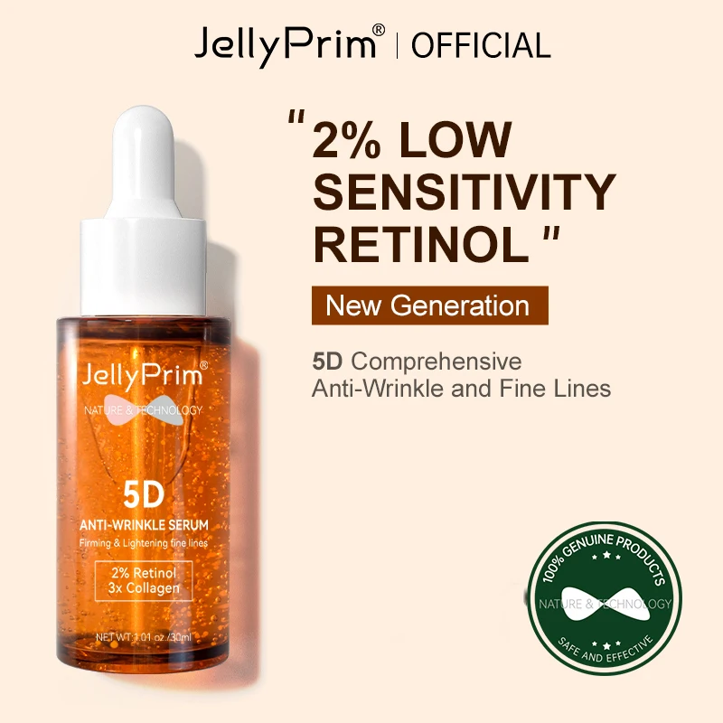 Jellyprim-5D-Retinol-Serum-for-Face-Retinol-Anti-Wrinkle-Serum-Facial ...