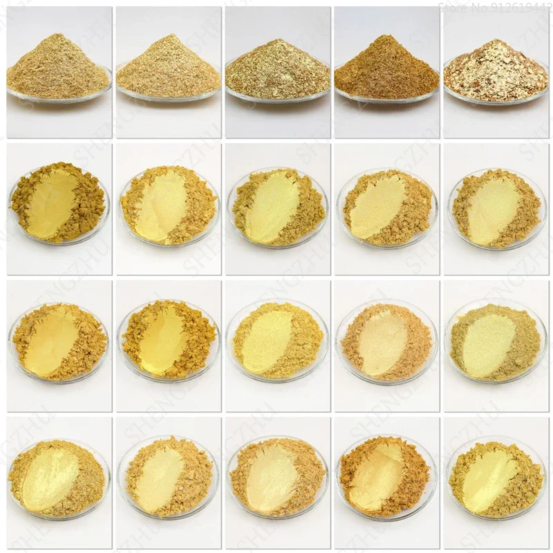 Gold Foil Powder Super Flash Gold Powder 999 Paint Screen Printing ...