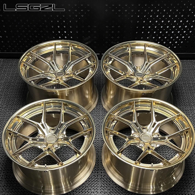 MSCustom Forged Alloy Luxury Polish 5x127 5x112 5x130 5x120 Brush ...