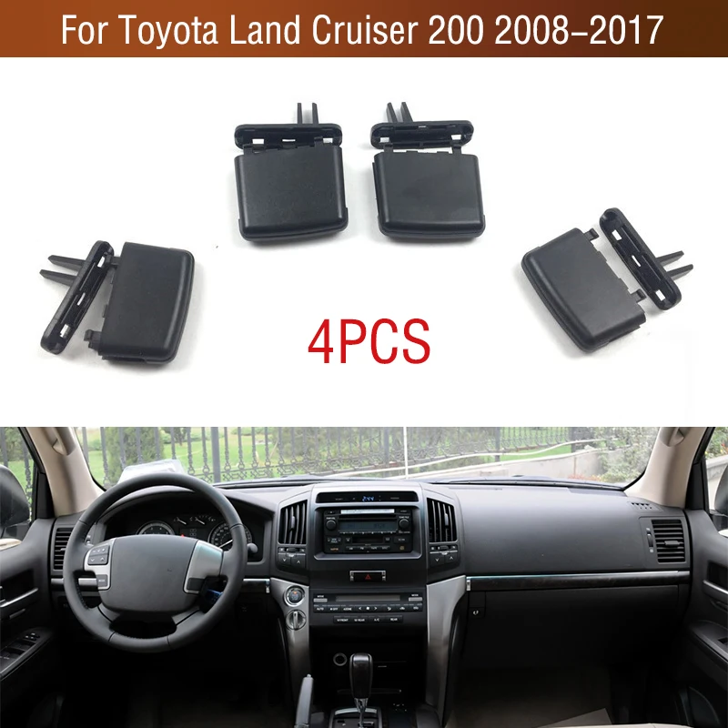 4PCS-For-Toyota-Land-Cruiser-LC200-FJ200-2008-2017-Front-Air ...