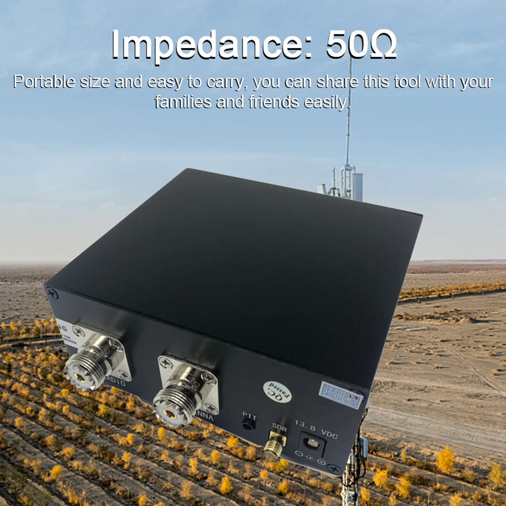 160MHz-100W-Aluminium-Alloy-Portable-SDR-Transceivers-Radio-Switch ...